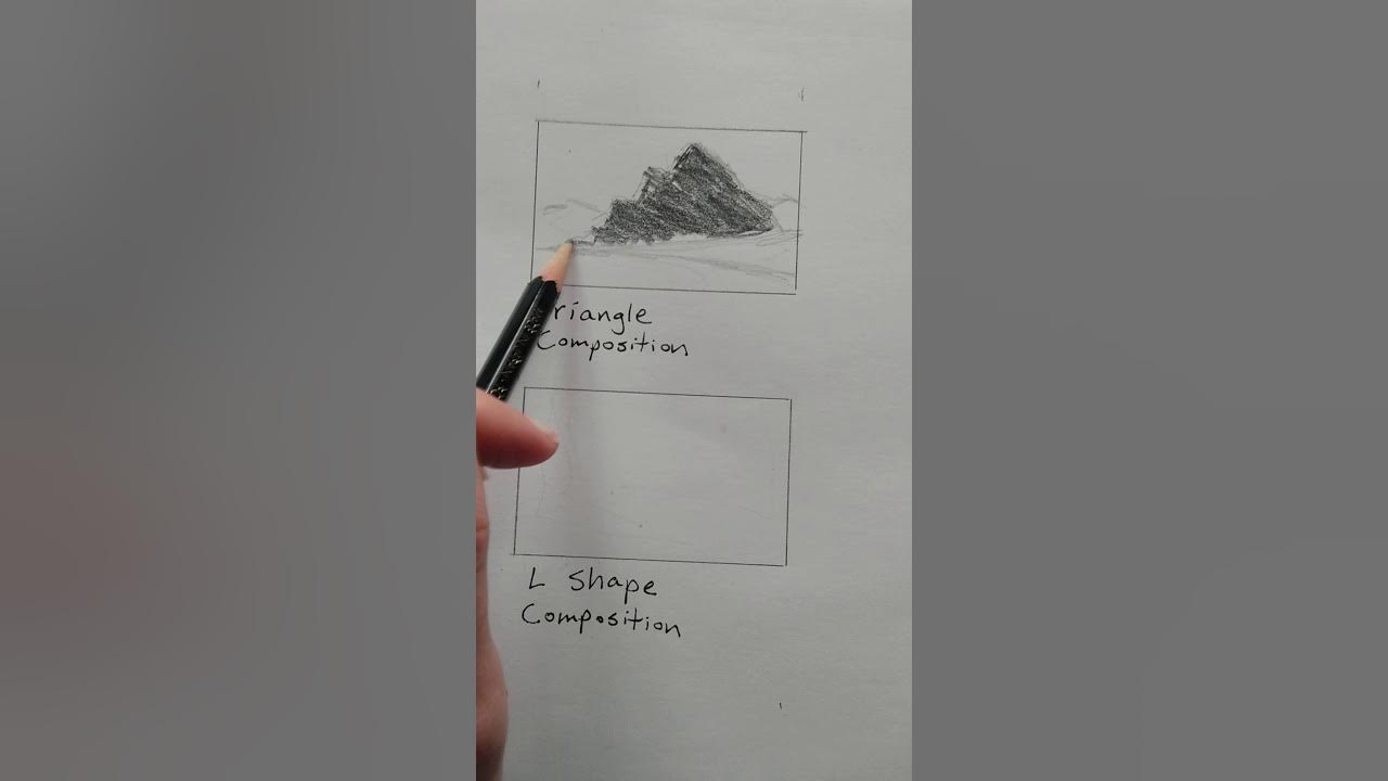 4 Types of Composition - Thumbnail Sketches - YouTube