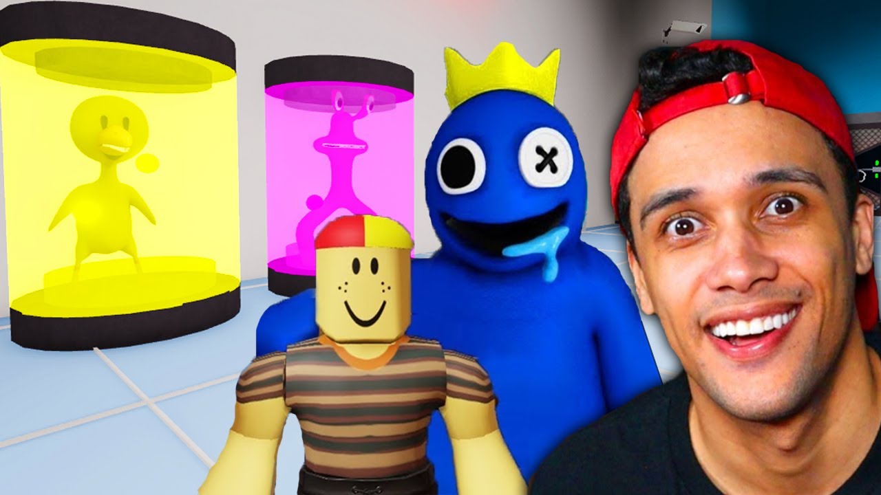 🔨 [ATUALIZEI] O JOGO QUE CRIEI DO RAINBOW FRIENDS NO ROBLOX! ( FAN GAME ...