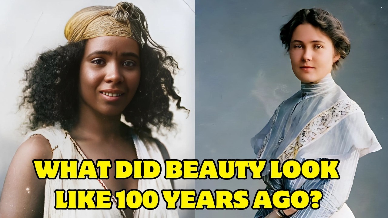 Incredible Beauty: Stunning Photos of Women Over 100 Years Ago! - YouTube