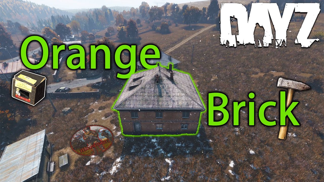 How to build the Finest Orange Brick building base on Official in DayZ ...