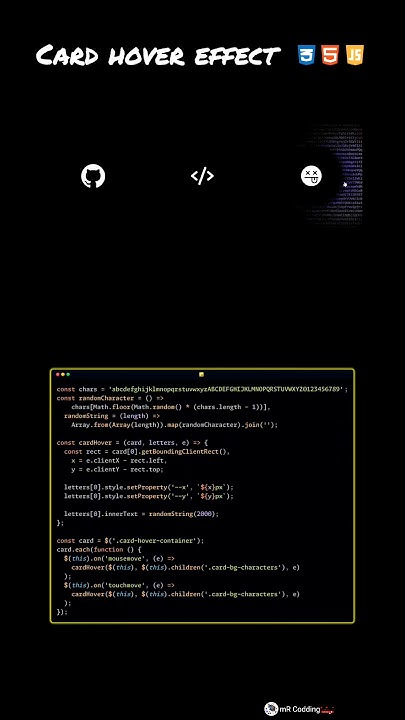 Bottom Hover Using Html Css Javascript Mrcodding Youtube