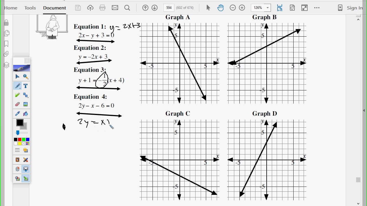 Unit 4 Lesson 9- Graphing Linear Equations (Math9) - YouTube