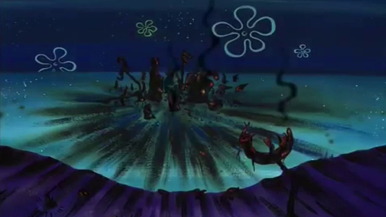 Spongebob Squarepants - Flag Twirlers Explosion (Version 2) - YouTube