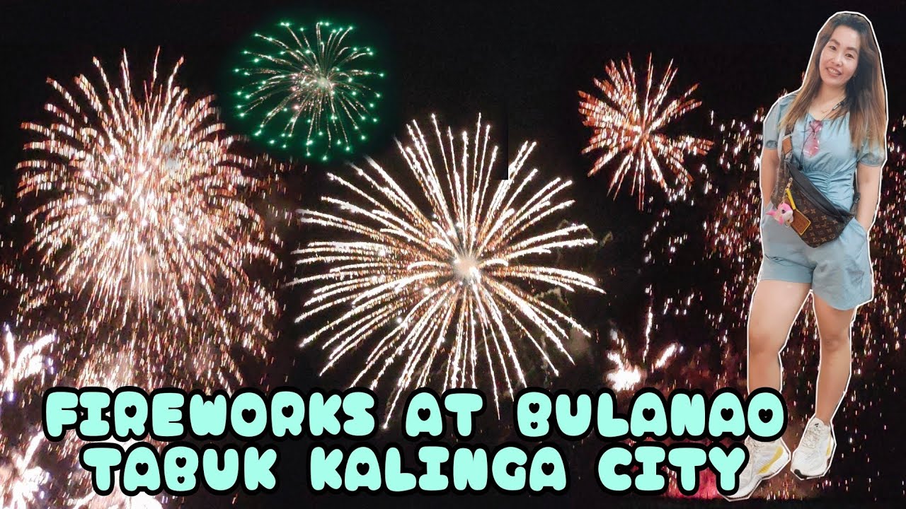 FIREWORKS at Bulanao Tabuk Kalinga City / Happy Valentine's - YouTube
