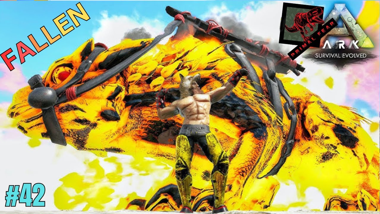 I Tamed And Evolved Fallen Thorny Dragon 😍😍😍: Ark Survival evolved ...