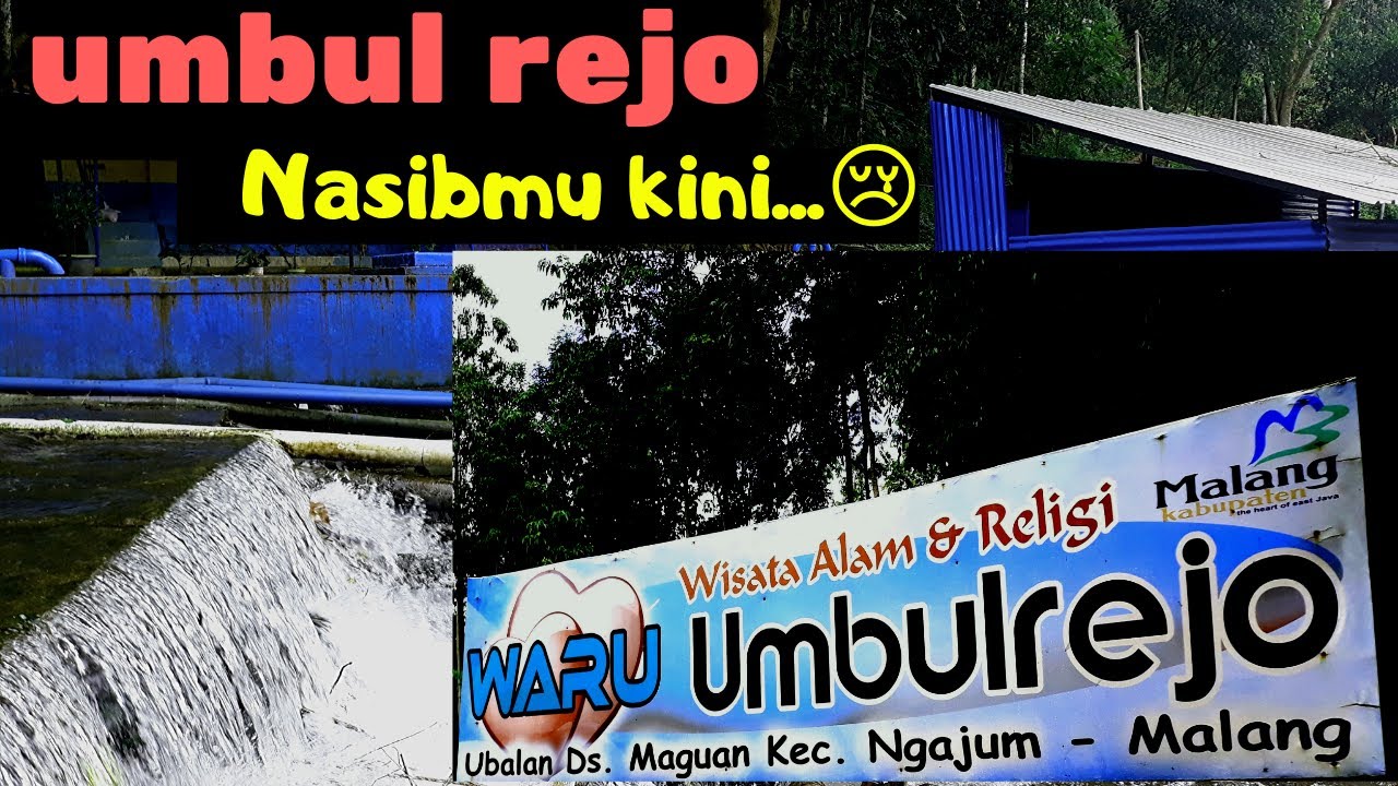 Wisata alam sumber mata air Umbulan/umbul rejo.desa:maguan.kab. malang ...