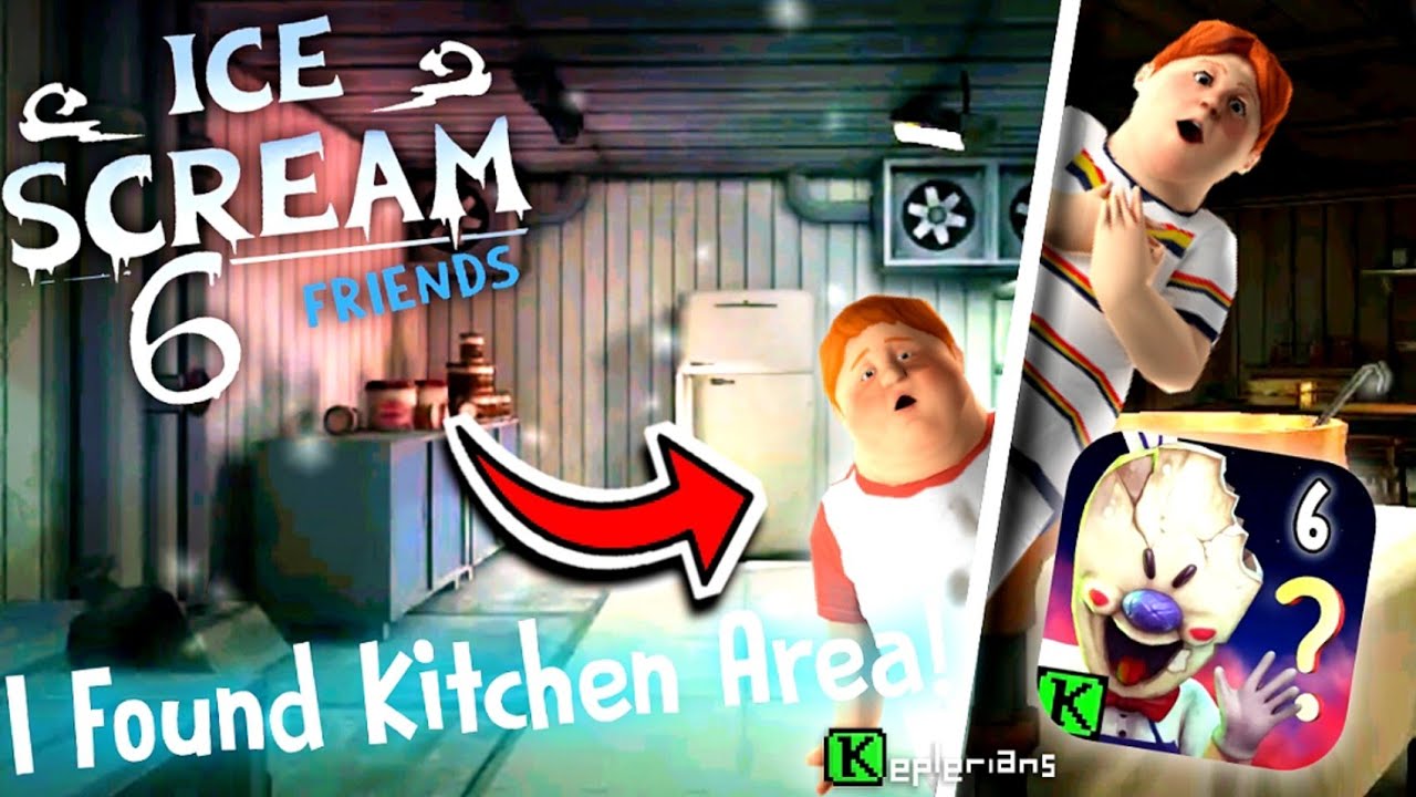Ice Scream 6 - Secret LOCATION Of GIANT KITCHEN Leak! | Ice Scream 6 ...