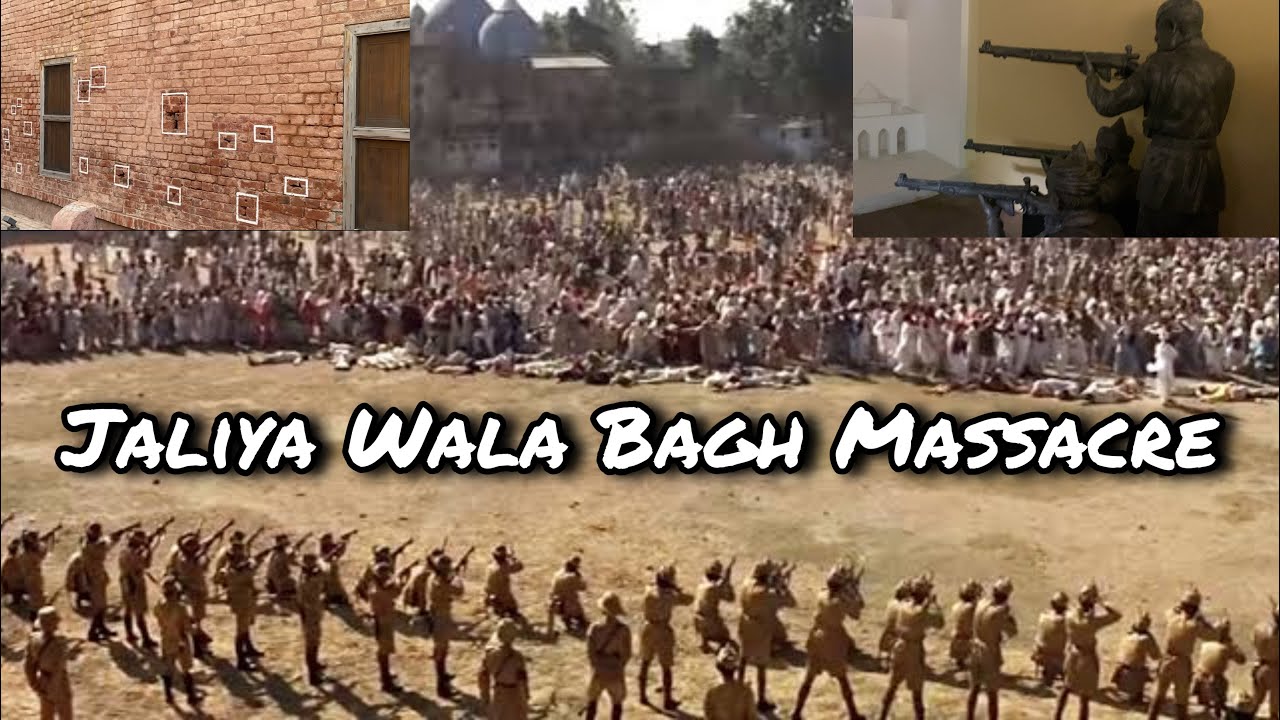 AMRITSAR | JALLIYAN WALA BAGH MASSACRE | 1919 | INDIAN HISTORY | BLACK ...