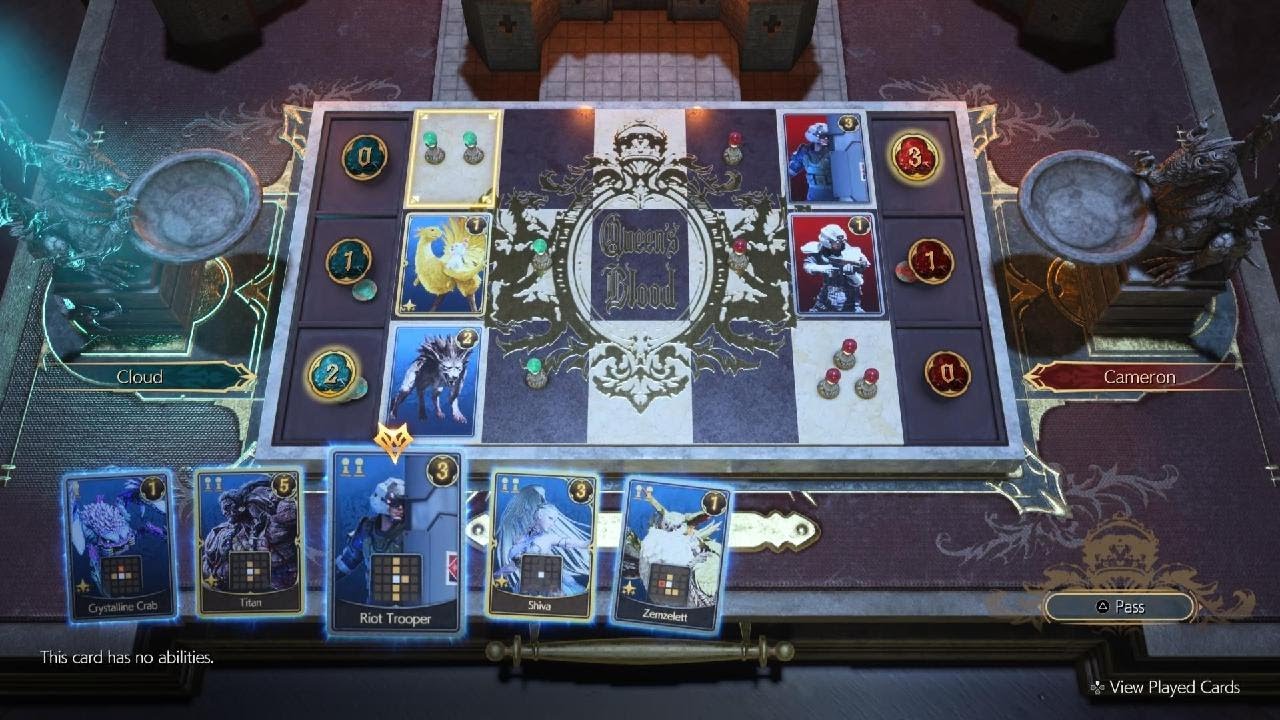 FINAL FANTASY VII REBIRTH- Shiva comes in clutch in Queens Blood - YouTube