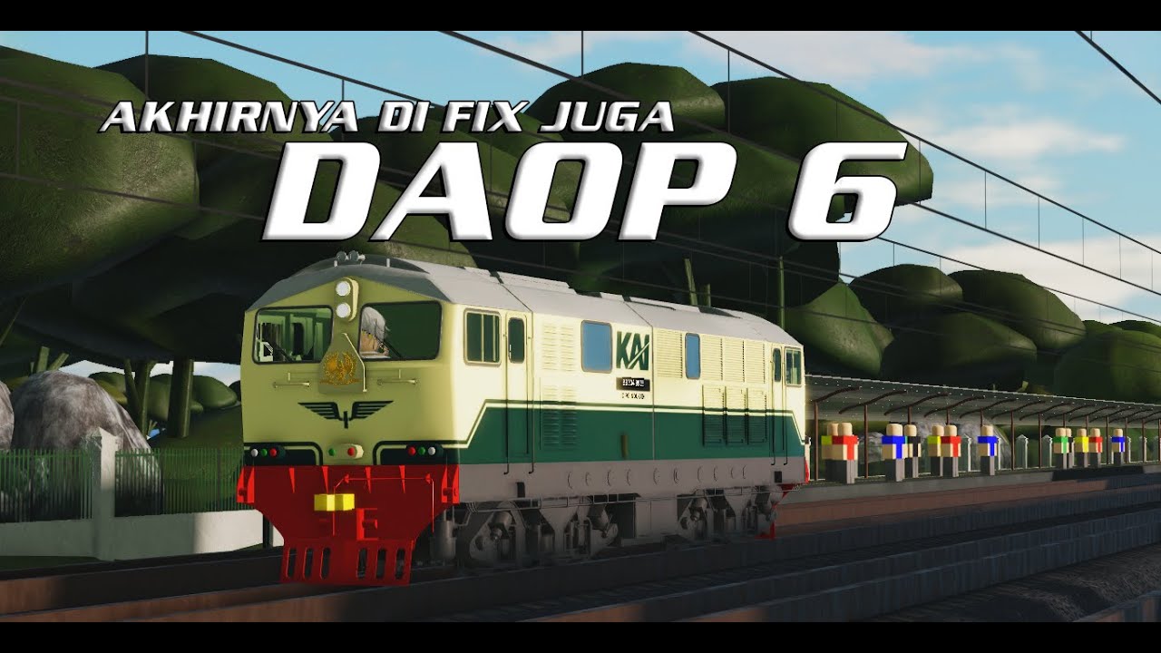 AKHIRNYA DAOP 6 DI FIX JUGA DI RO-SCALE || Roblox Ro-Scale Kereta Api ...