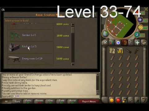 Runescape - How I did it - Construction & Buying Green Partyhat - YouTube