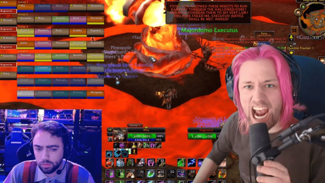 Mizkif Leads the OnlyFangs Molten Core Raid - YouTube