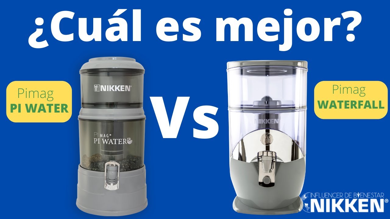 NIKKEN: Comparación entre el NUEVO Pimag PI WATER y el WATERFALL - By ...