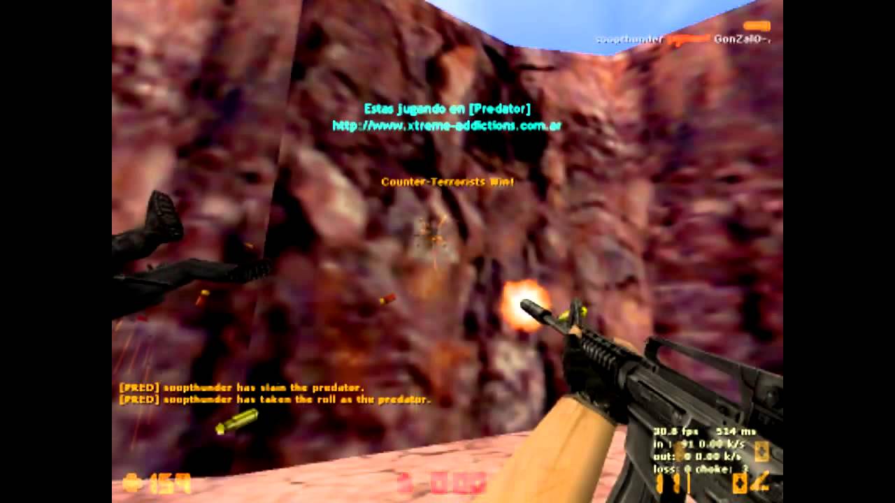 Predator MOD Counter Strike 1.6 - YouTube