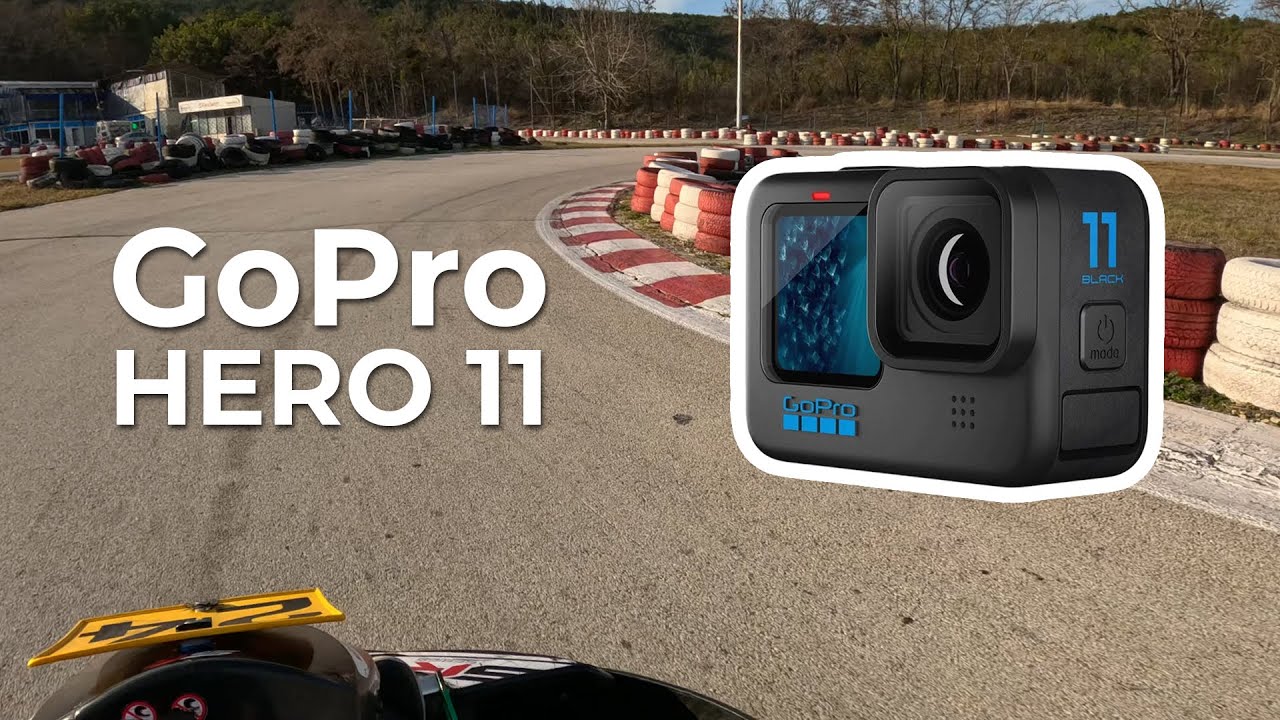 Testing the new GoPro Hero 11 on the karting track - YouTube