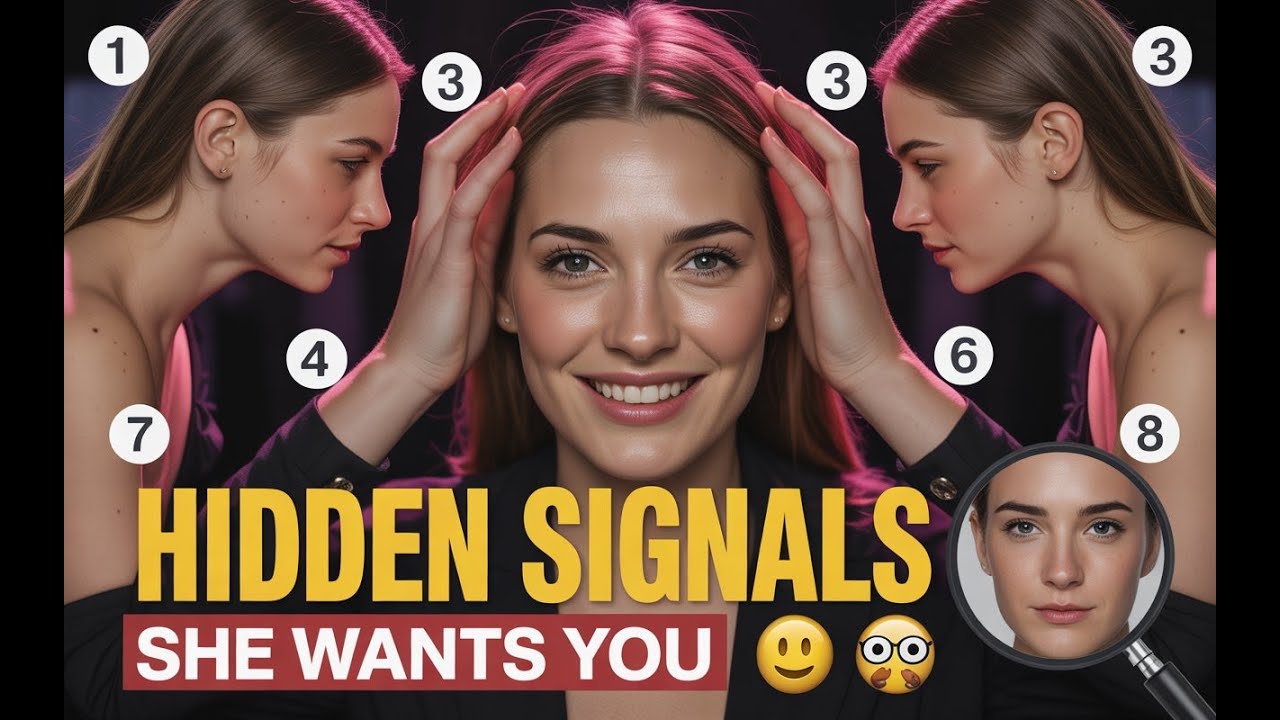 8 HIDDEN SIGNALS WOMEN SHOW WHEN THEY SECRETLY WANT YOU (PSYCHOLOGY ...