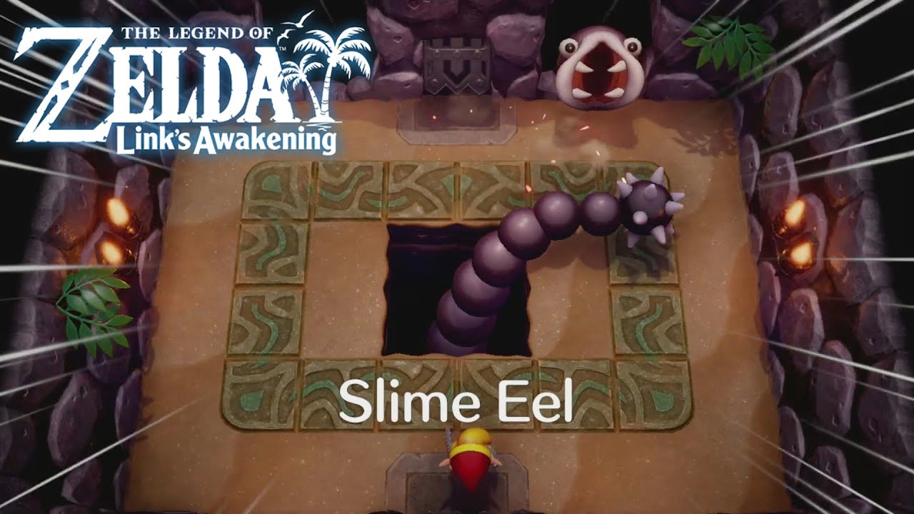 Slime Eel - LEGEND OF ZELDA LINKS AWAKENING - YouTube