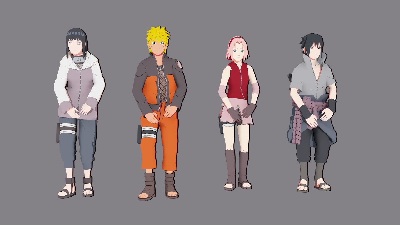 【Naruto MMD/2K/60FPS】MKTO - Classic - Hinata*Naruto*Sakura*Sasuke - YouTube