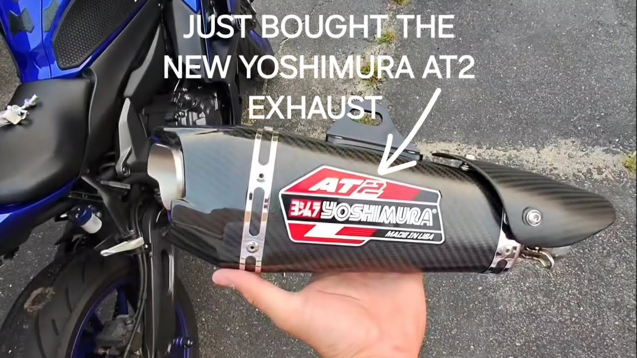 HOW TO REMOVE/INSTALL YOSHIMURA AT2 EXHAUST ON YAMAHA YZF-R7 MOTORCYCLE ...