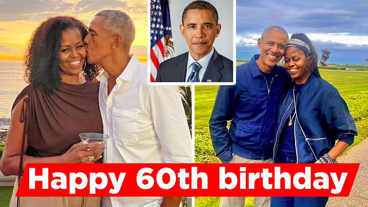 Barack Obama Celebrates His Wife Michelle’s 60th Birthday - YouTube