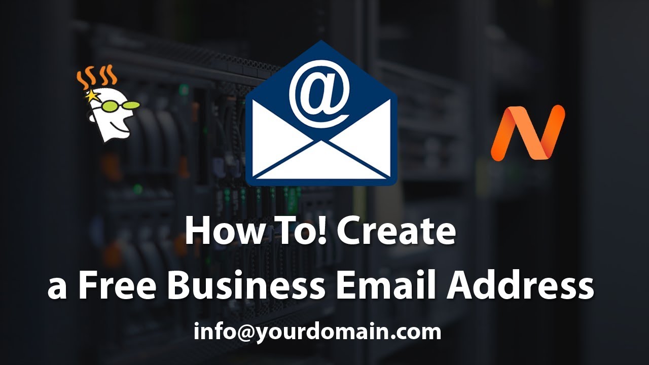 How To Create A Free Business Email Address In 2018 YouTube how-to-create-a-free-business-email-address-in-2018-youtube