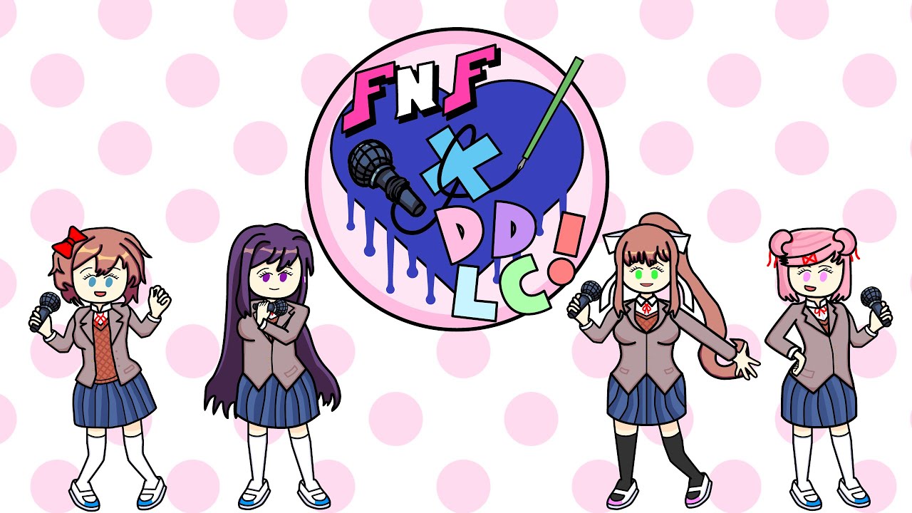 FNF X DDLC Trailer - YouTube