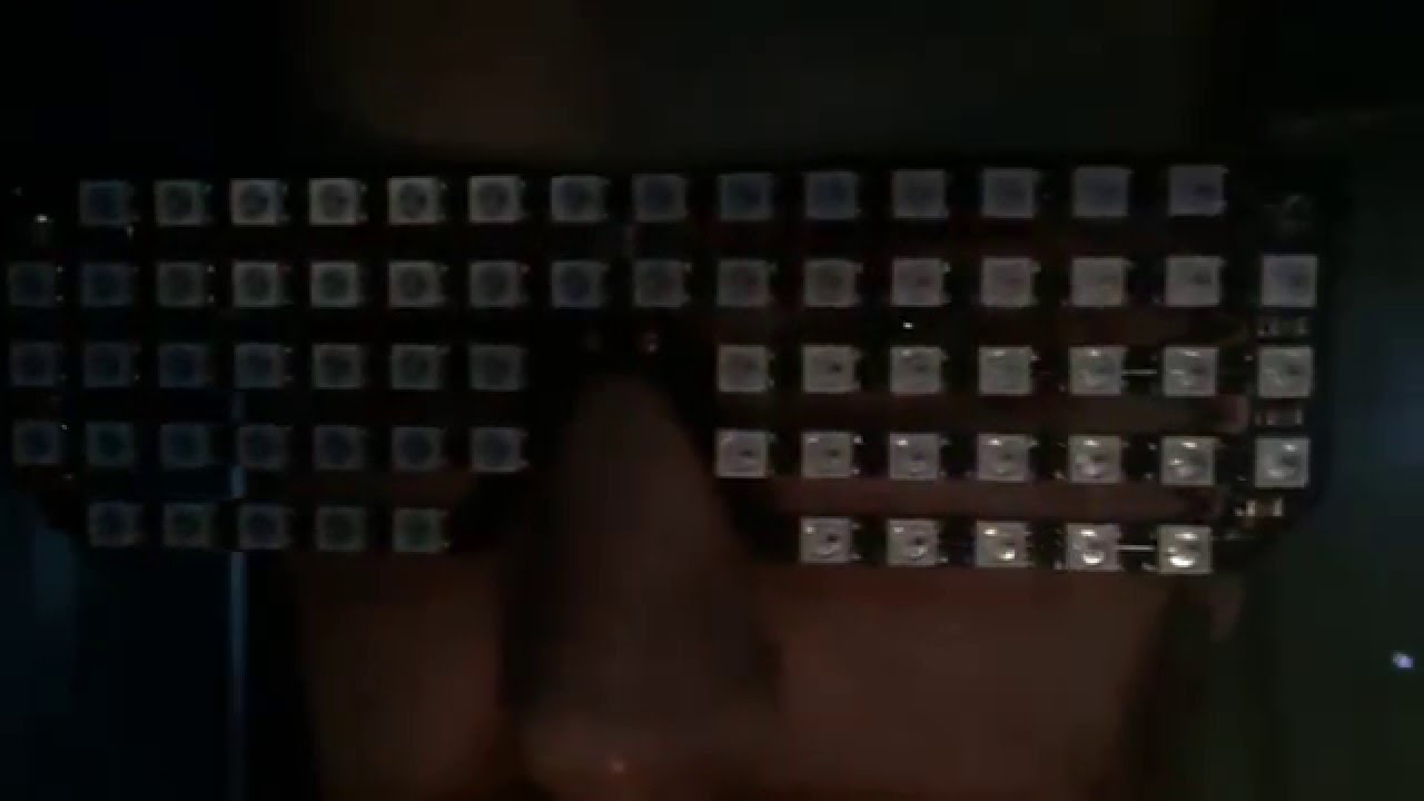 RGB LED glasses - with many animations - YouTube