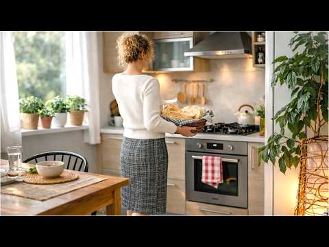 Yağışlı Ramazan Günü Evdə 🌿 Shnasse ilə Yavaş Yaşam Sənəti, Ev Çörəyi və İftar