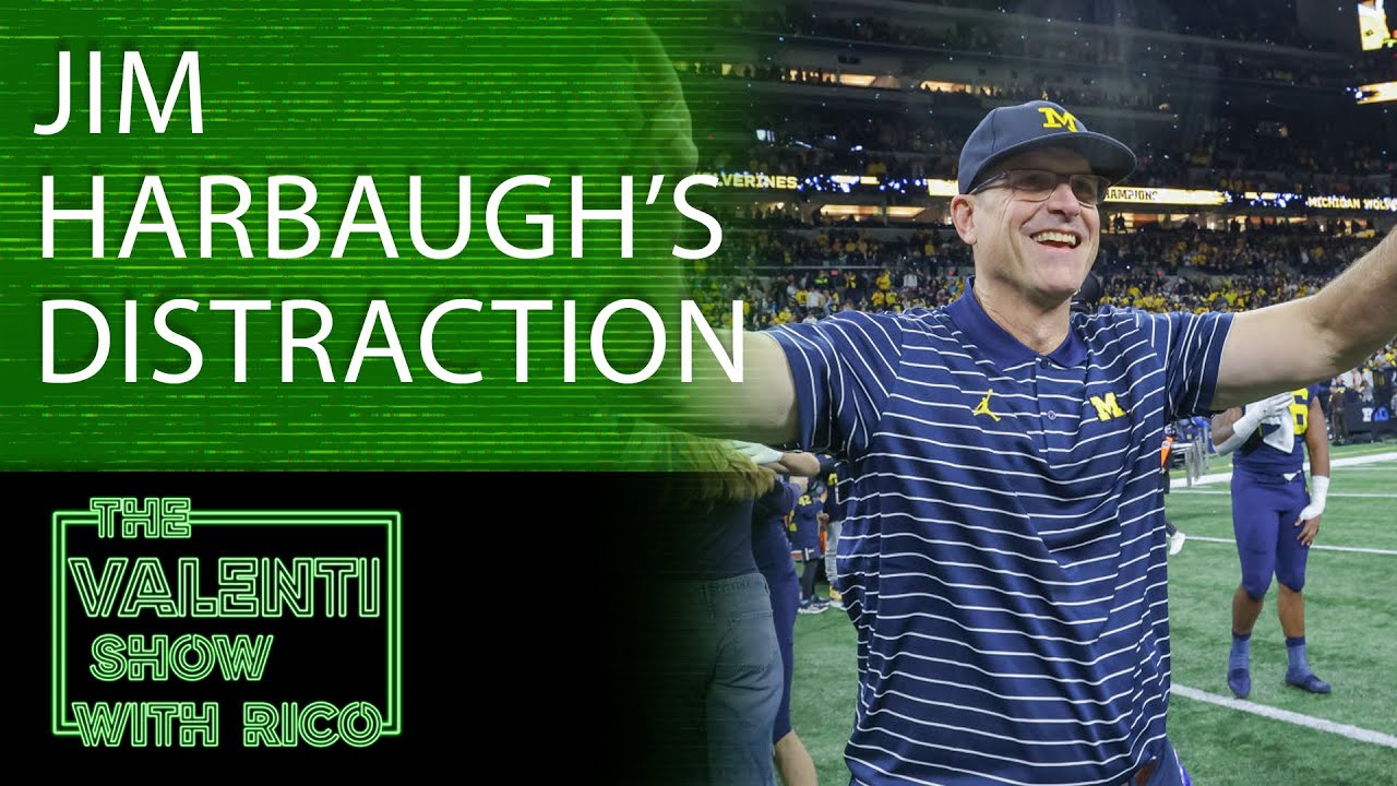 The Valenti Show with Rico - Jim Harbaugh's Distraction - YouTube