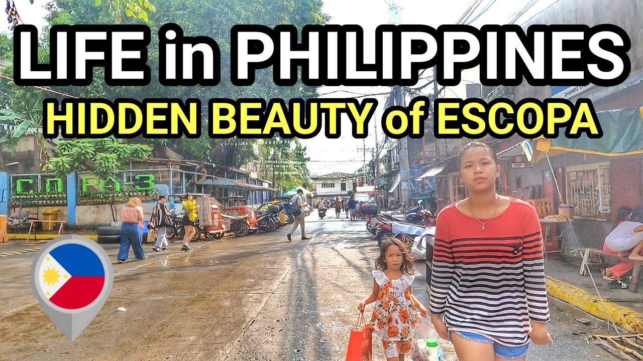 HIDDEN BEAUTY of ESCOPA | WALKING NEVER SEEN SIDE at ESCOPA 3 Quezon ...