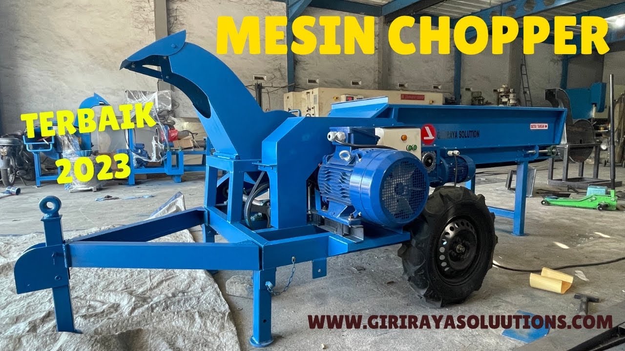 Mesin chopper super besar||pesanan peternak sukses||chopper Cobra p37 ...