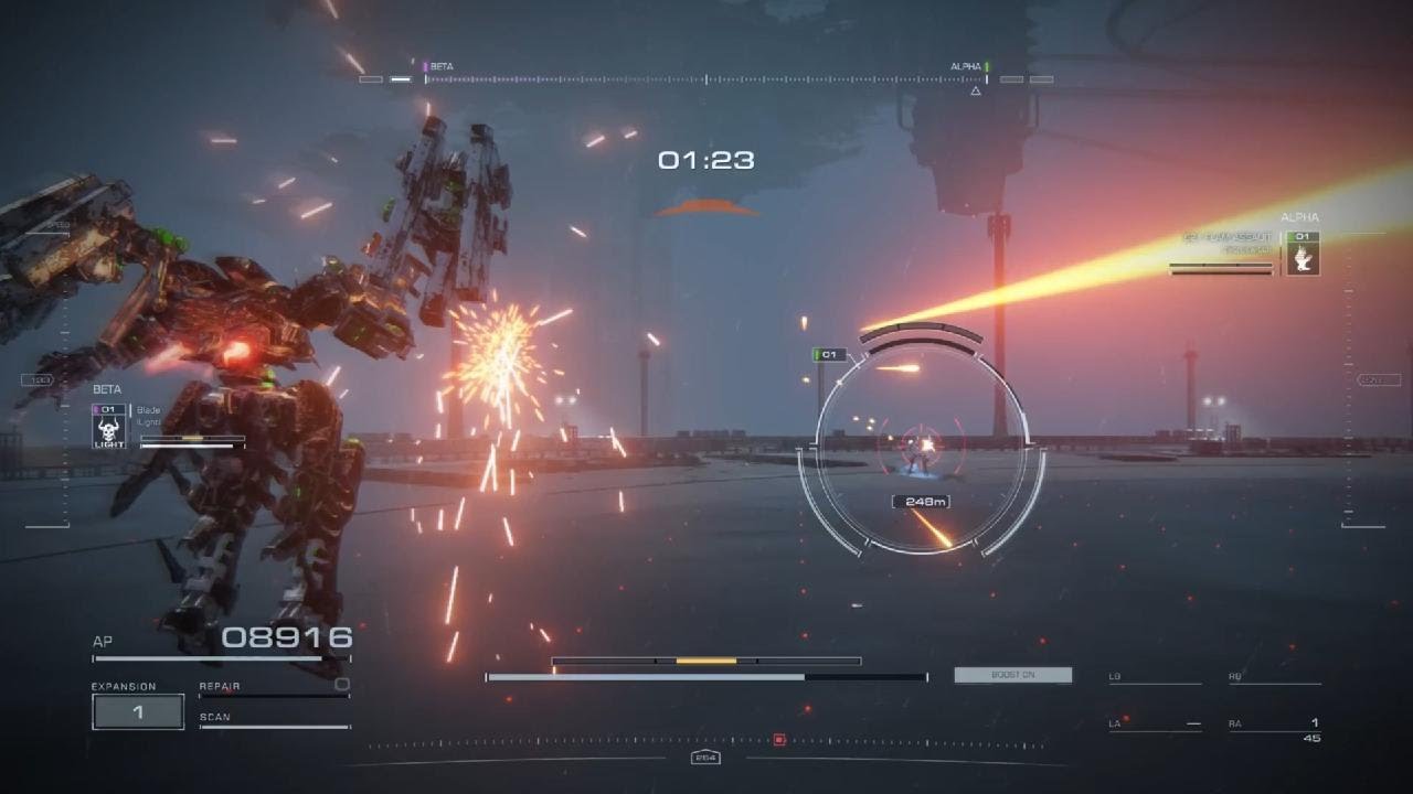 Armored Core 6 Pulse Blade GUNDAM Build PVP 1v1s - YouTube