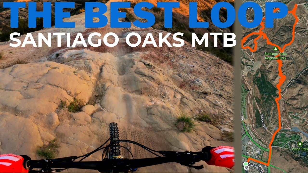 The BEST Loop at Santiago Oaks | Orange County Mountain Biking - YouTube