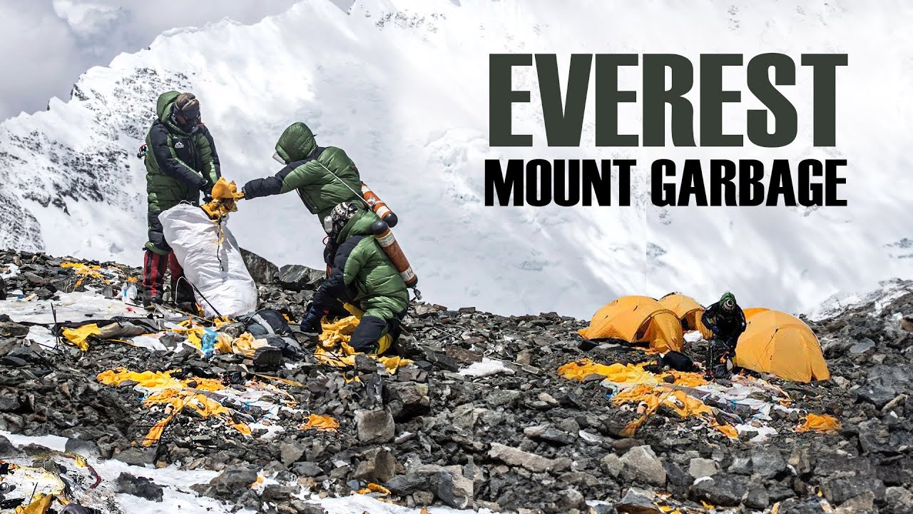 Mount Everest: Iconic Peak turns into World's Highest Garbage Dump ...