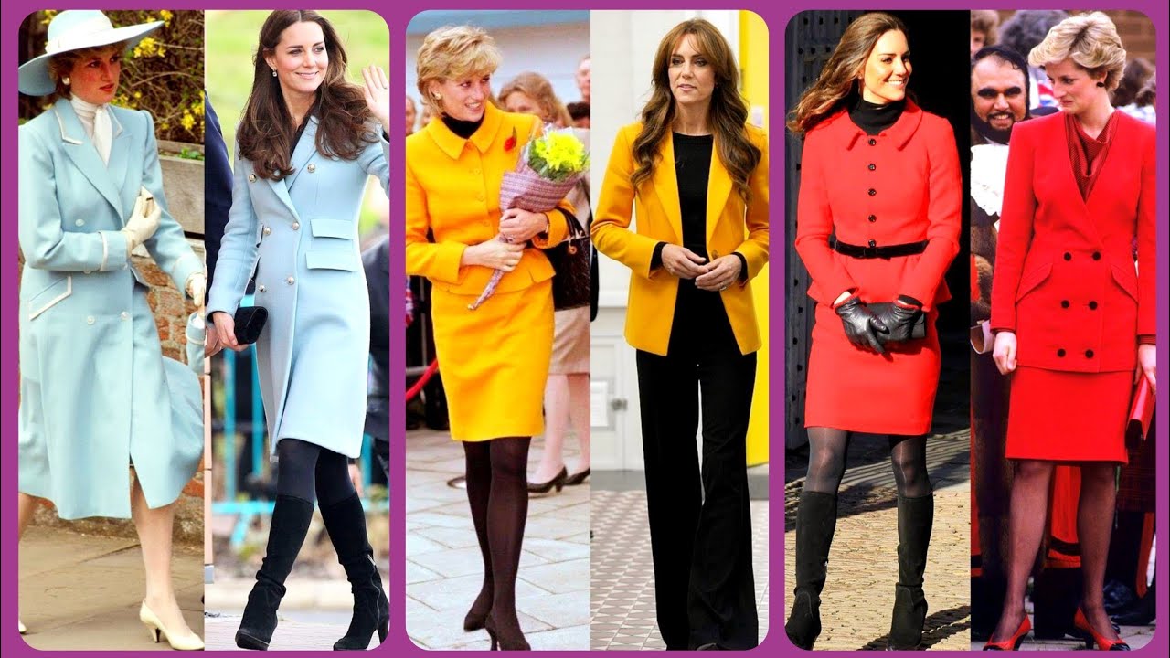 Princess Diana Vs. Kate Middleton: A Style Comparison & Similarities # ...