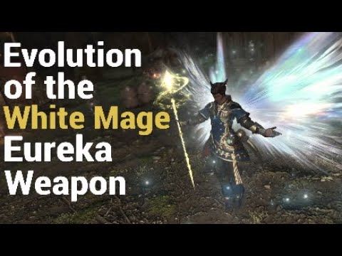 FFXIV Evolution of the White Mage Eureka Weapon - YouTube