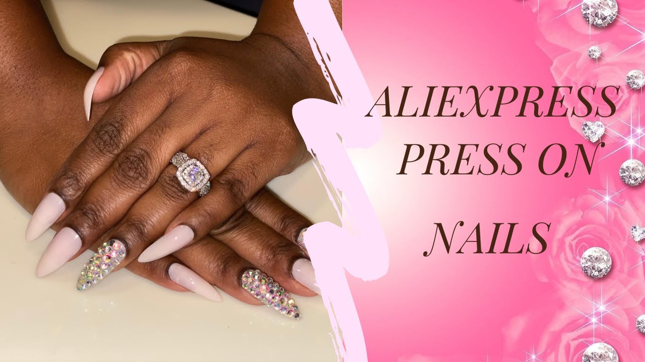 DIY ALIEXPRESS NAILS | PRESS ON NAILS | - YouTube