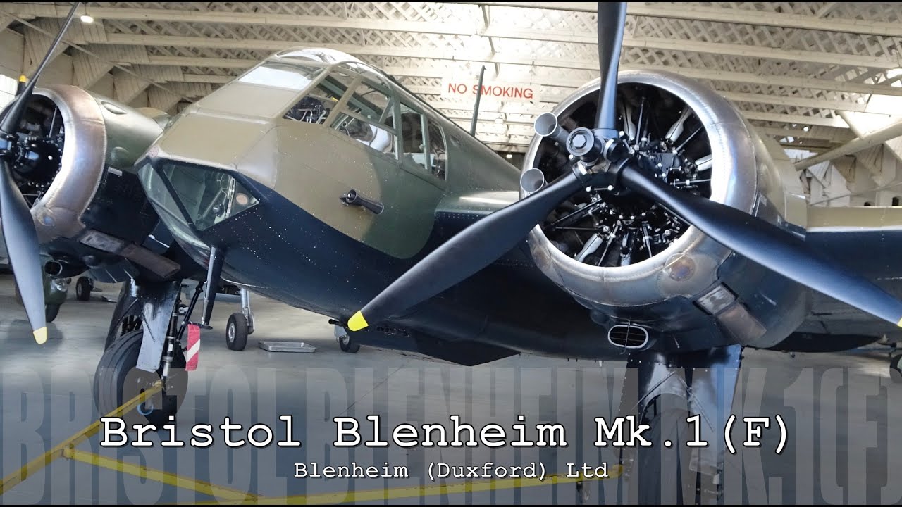 Bristol Blenheim Mk.1F - YouTube
