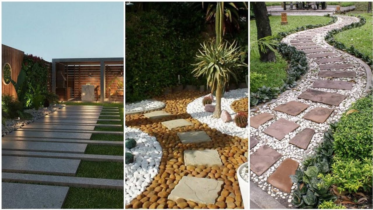Beautiful Pathway Design Ideas Backyard Walkway Images And Garden ...