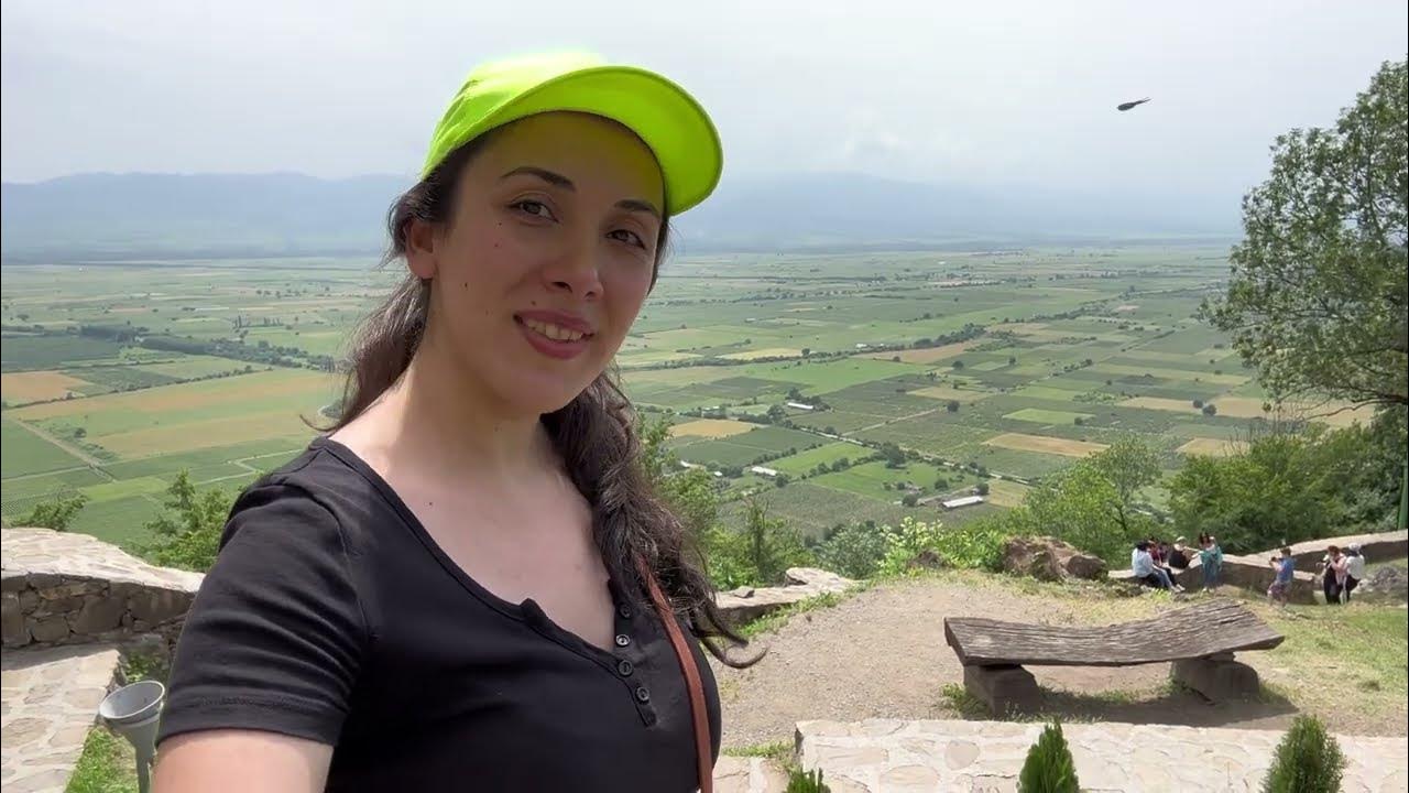 ალაზნის ველი გინახავთნეკრესი💚 რთული გზა ფეხით🚶♀️ მწვადები და