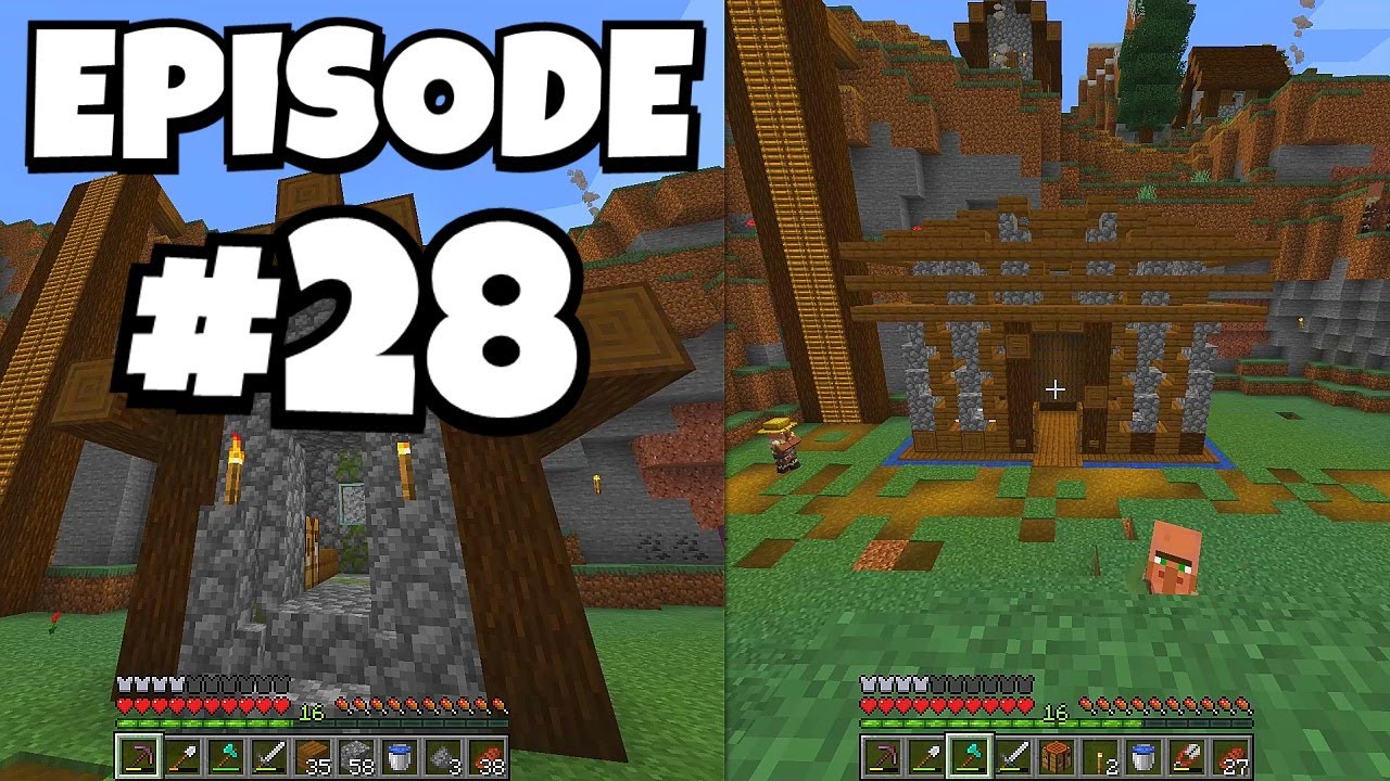 Dumbcraft: Episode #28 - Upgrading TOWN YUCK!! (Minecraft Build) - YouTube