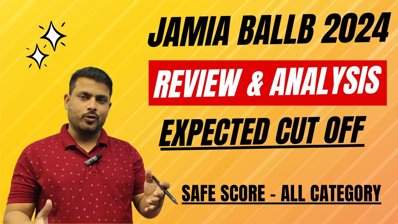 JAMIA BALLB 2024 EXPECTED CUTOFF : JMI BALLB 2024 - YouTube