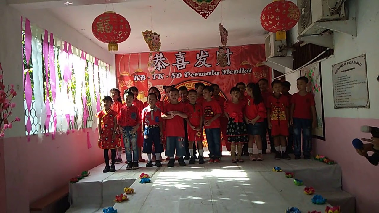 CNY 2019 SD Permata Monika Gongxi Gongxi - YouTube