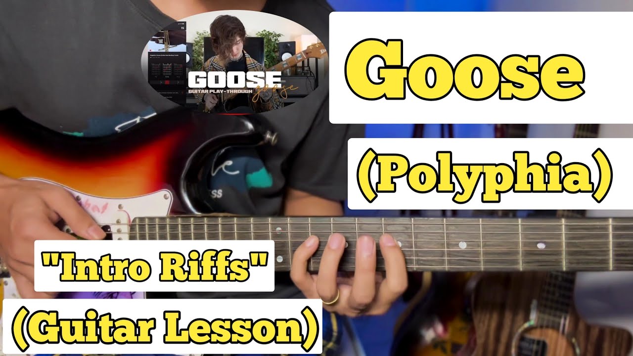 Goose - Polyphia | Guitar Lesson | Intro Part | With Tab | (Part 1 ...