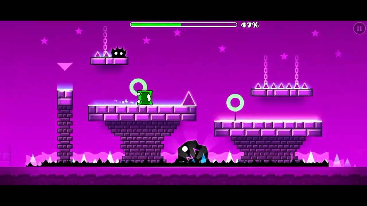 GEOMETRY DASH LEVEL PRESS START - YouTube