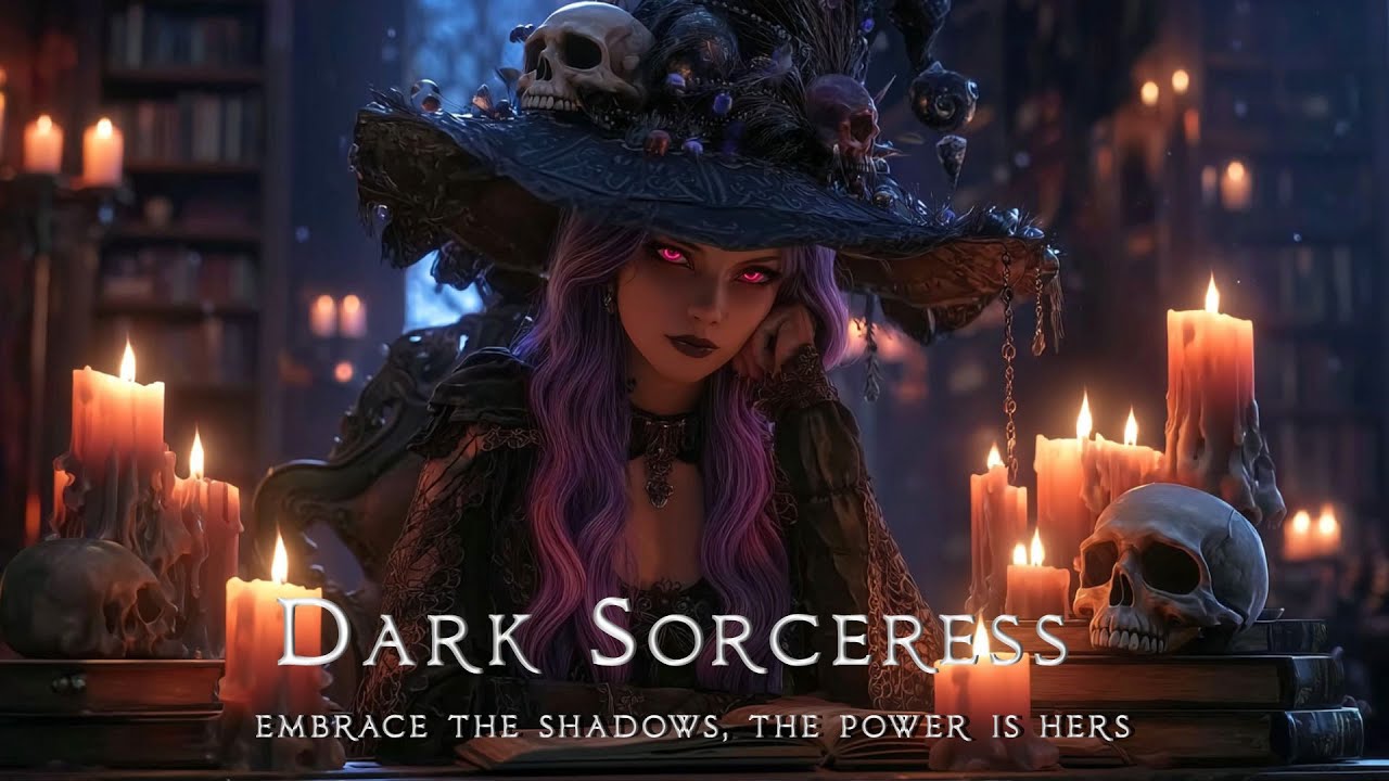 The Dark Sorceress 🖤 Wiccan Ritual Music to Harness Your Magic ...