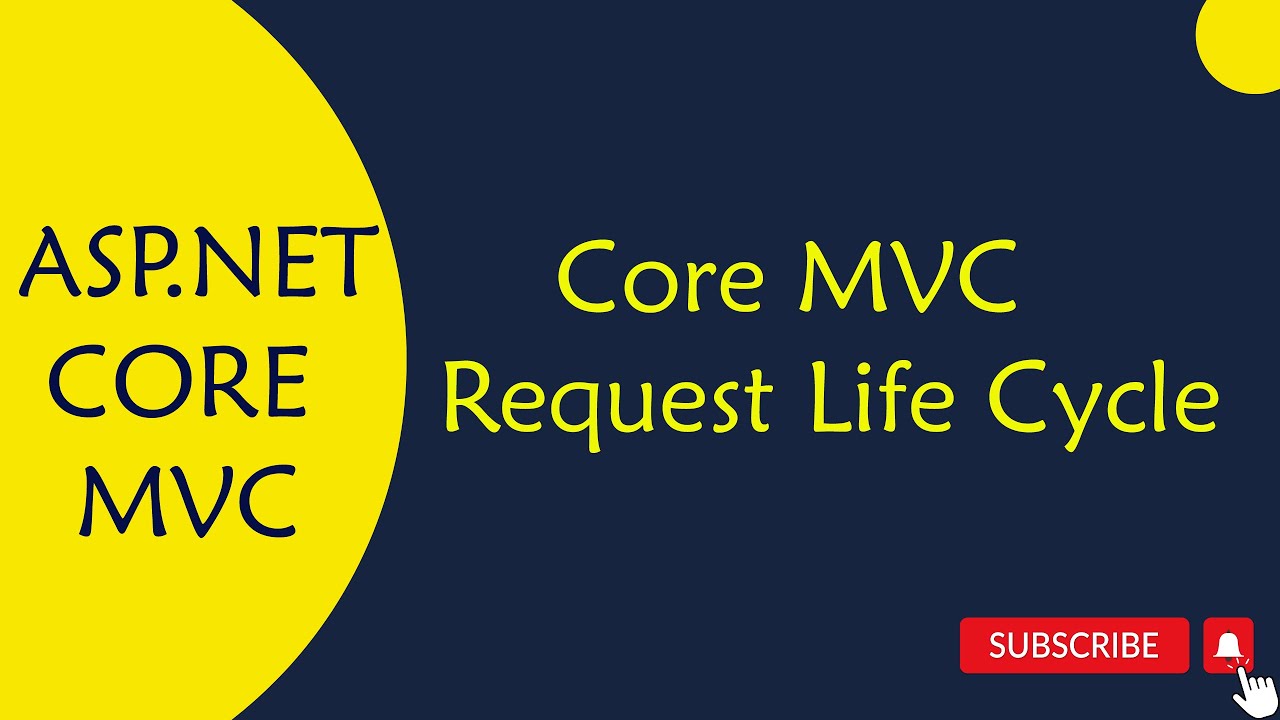 Aspnet Core Mvc 46 Asp Net Core Mvc Request Life Cycle In Telugu 2492