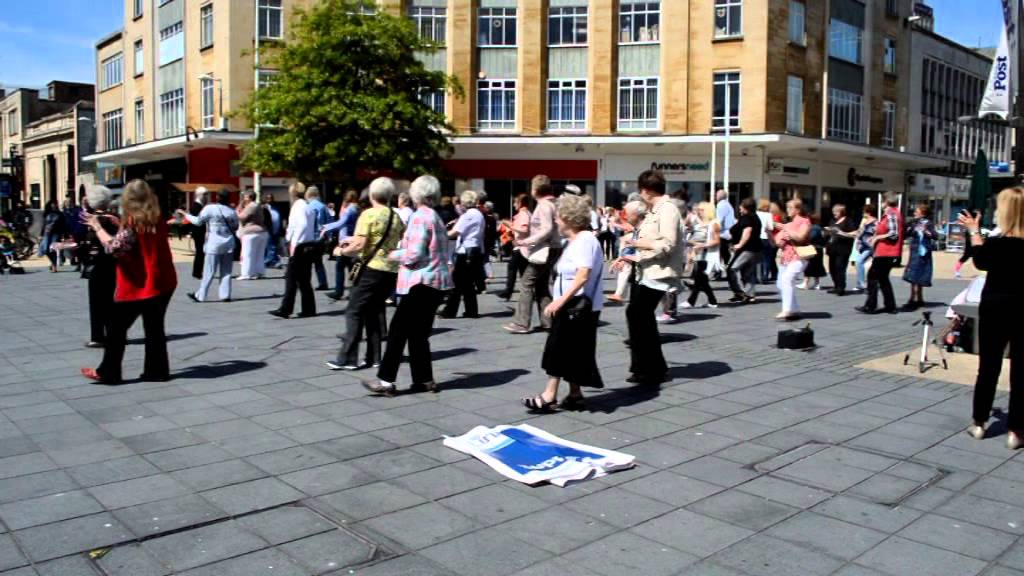 LinkAge Bristol Flash Mob - Eurovision United Kingdom Song Entry - YouTube