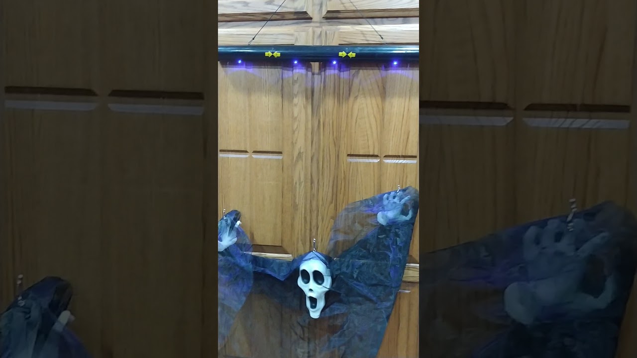 Floating Grim Reaper Gemmy - YouTube