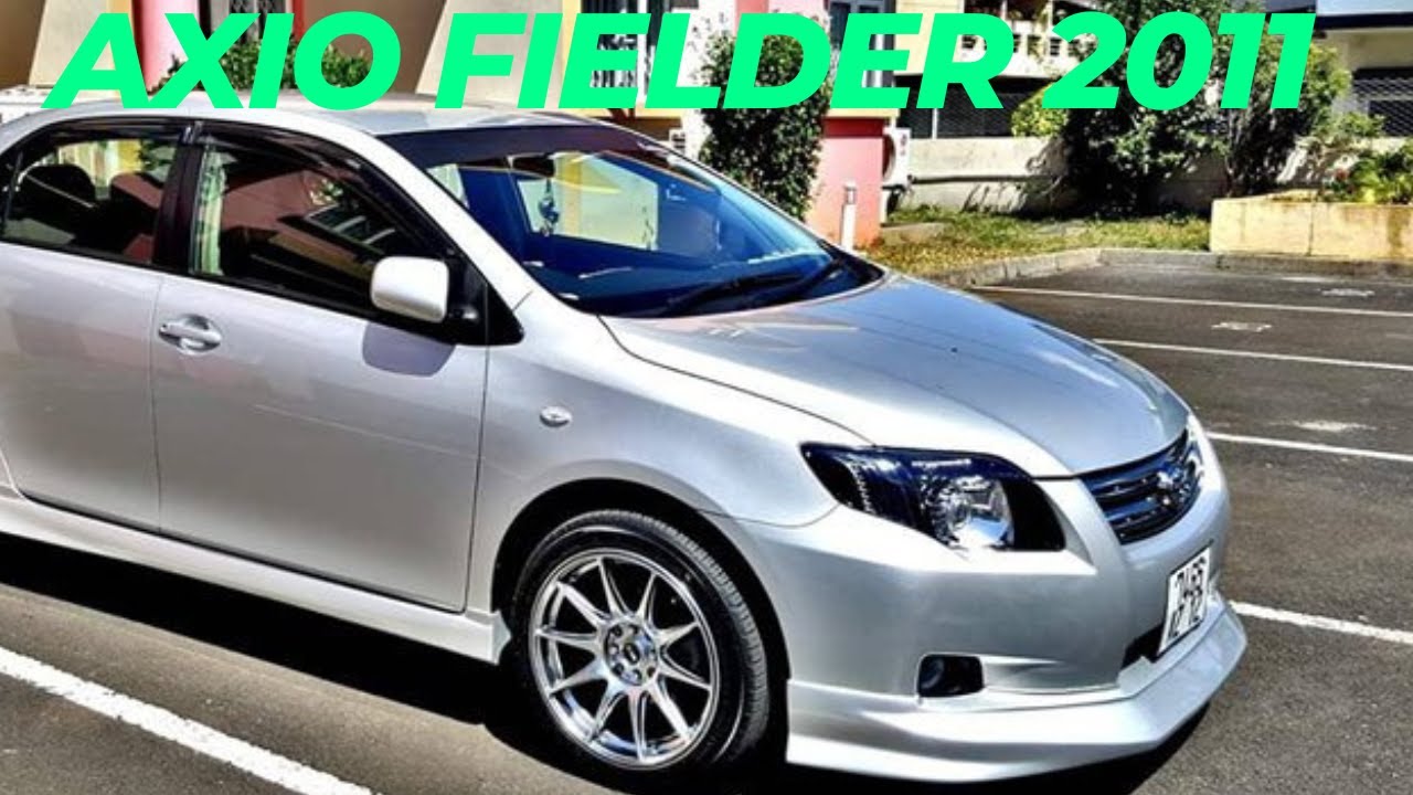 বডি কিট সহ ফিল্ডার গাড়ি | Toyota Axio Fielder 2011| Fielder G Edition ...